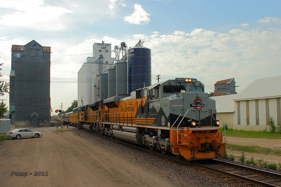 Eastbound UP Special Business Train